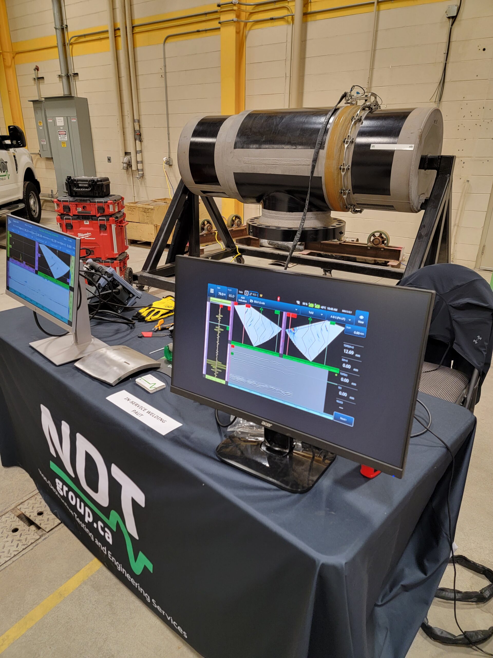 NDT Group Inc. hosts Technical Demonstration for TC Energy – NDT Group