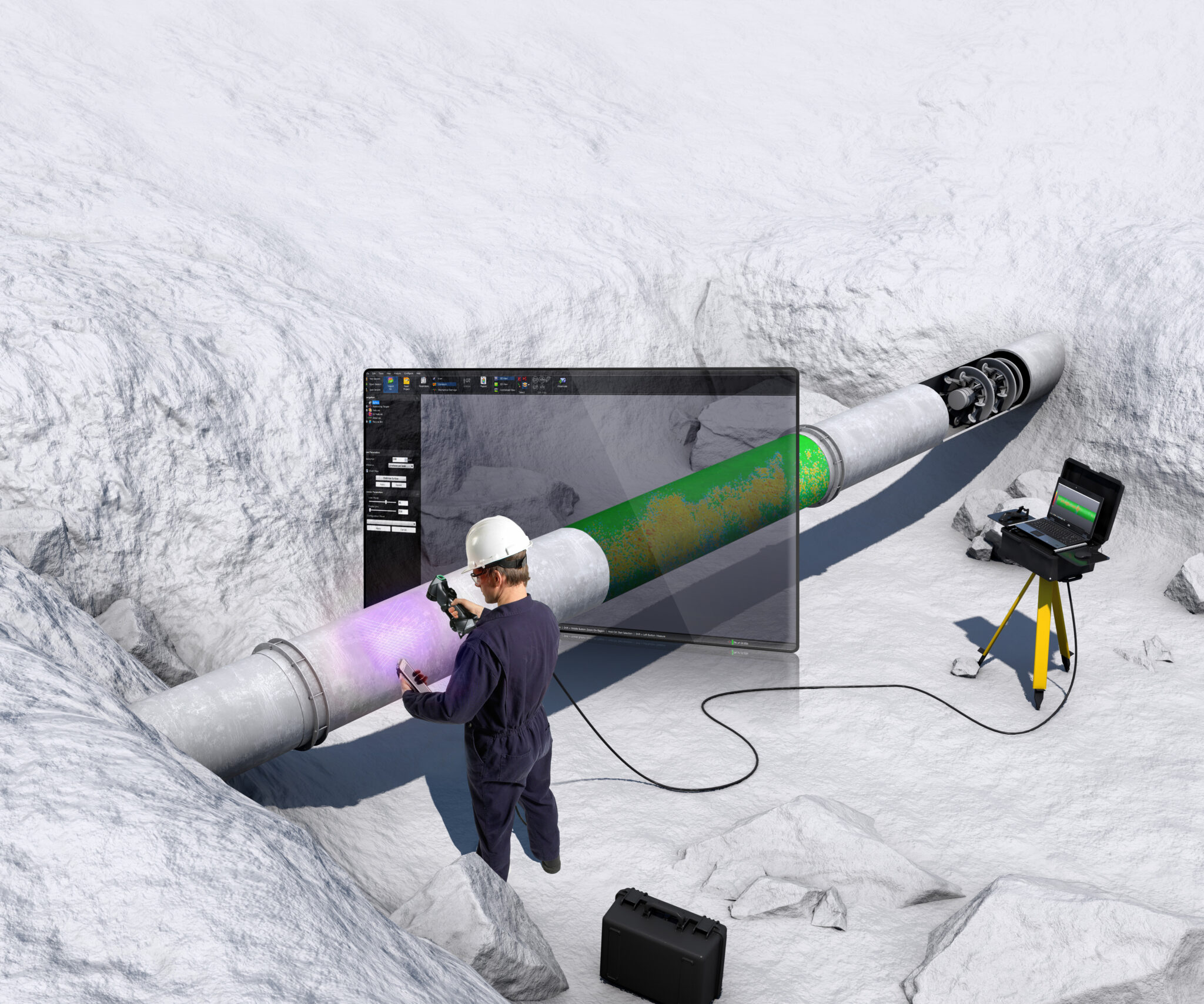 Laser Scanning for Pipeline Mapping - NDT Group
